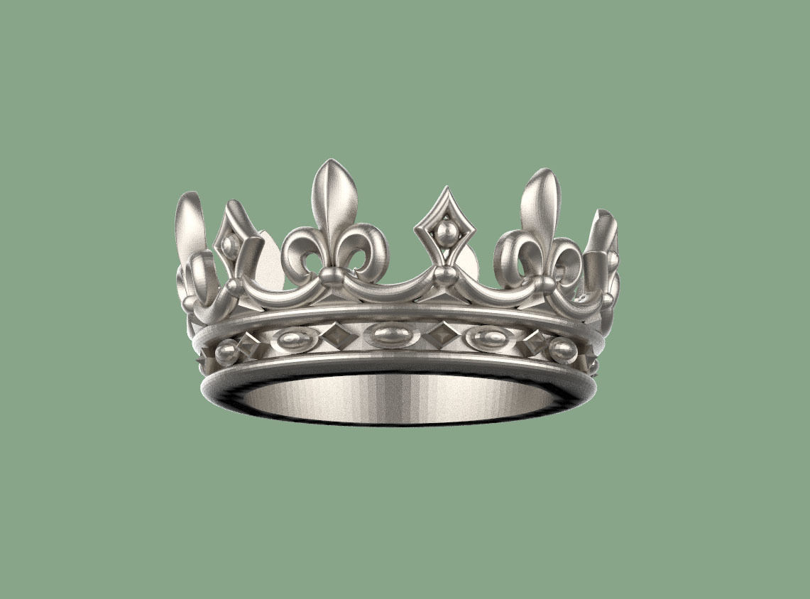 crown 3D model 3D printable | CGTrader