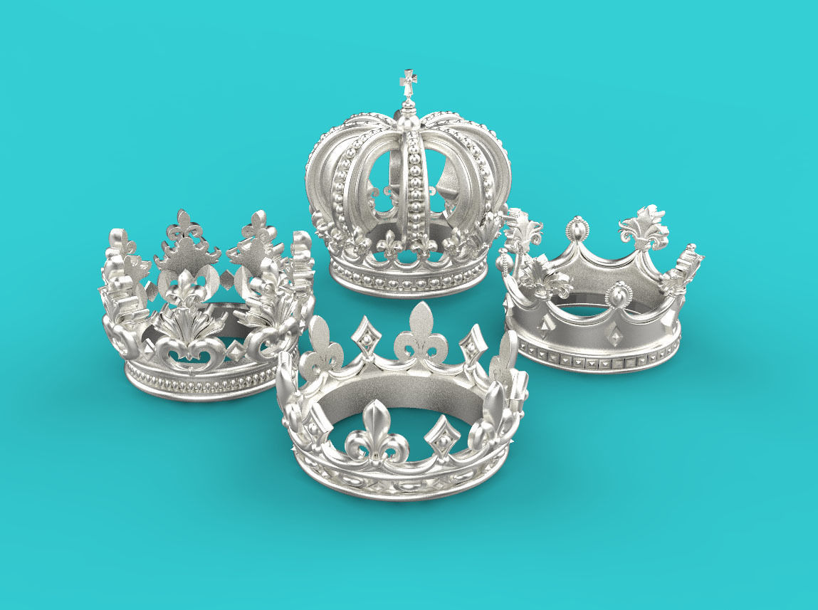 crown 3D model 3D printable | CGTrader