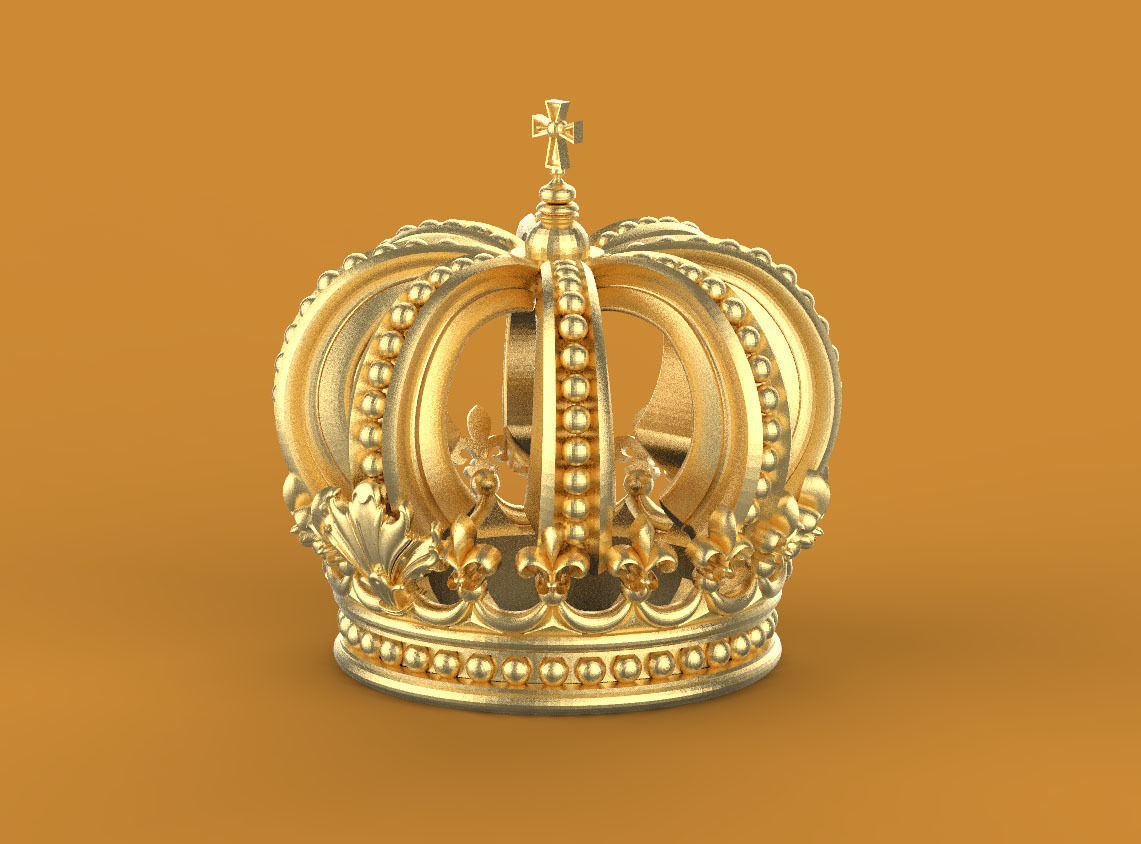 crown 3D model 3D printable | CGTrader