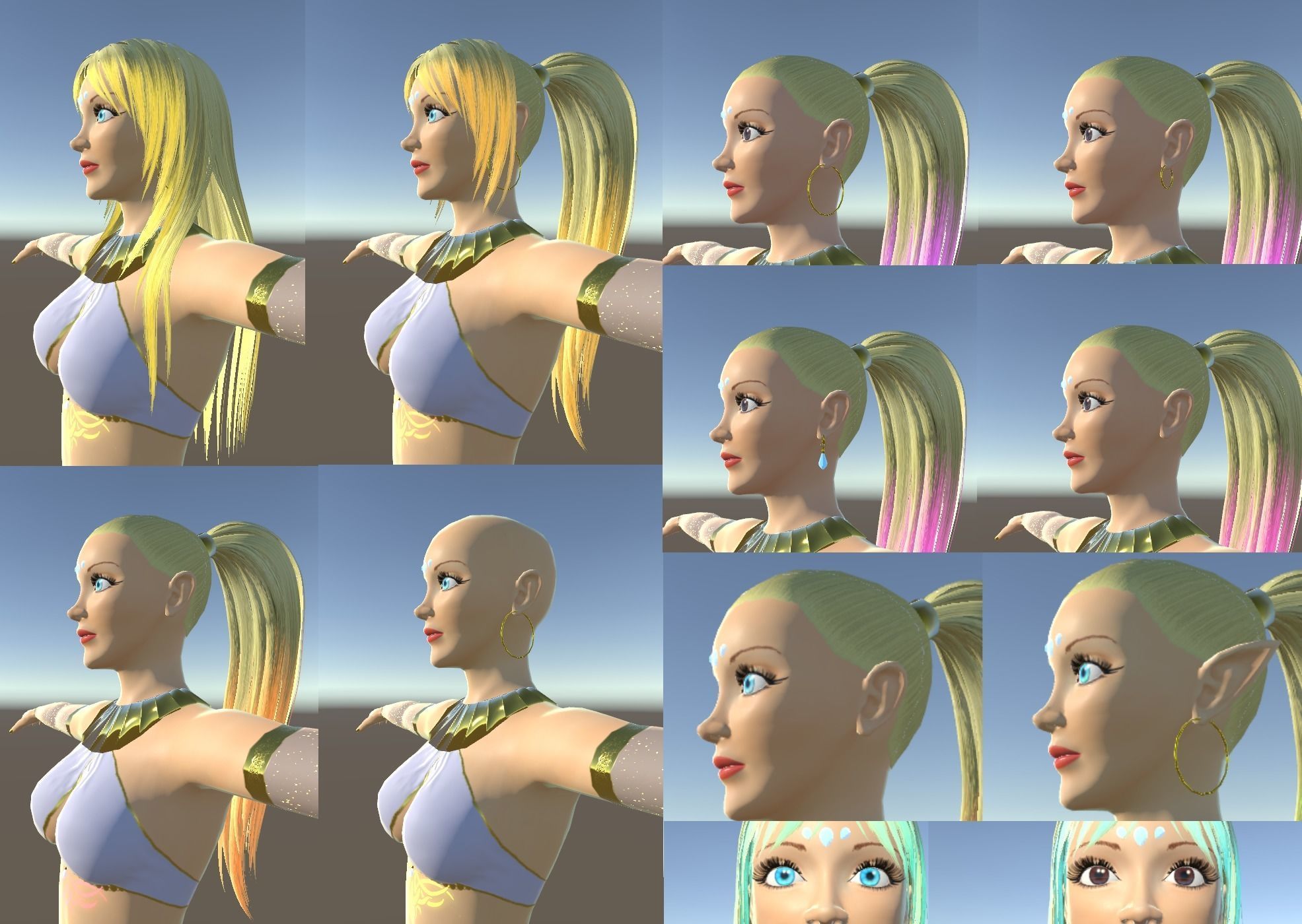 3D model Bellydancer PC only VRChat model VR / AR / low-poly | CGTrader