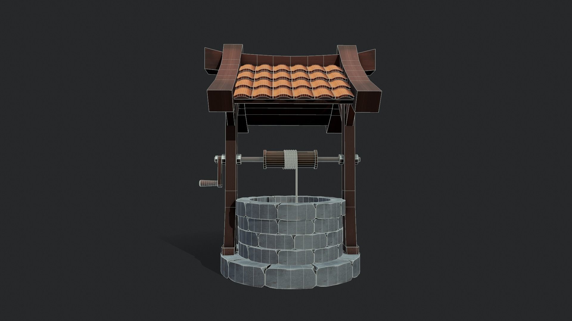 3D model Stylized Well - Tutorial Included VR / AR / low-poly | CGTrader