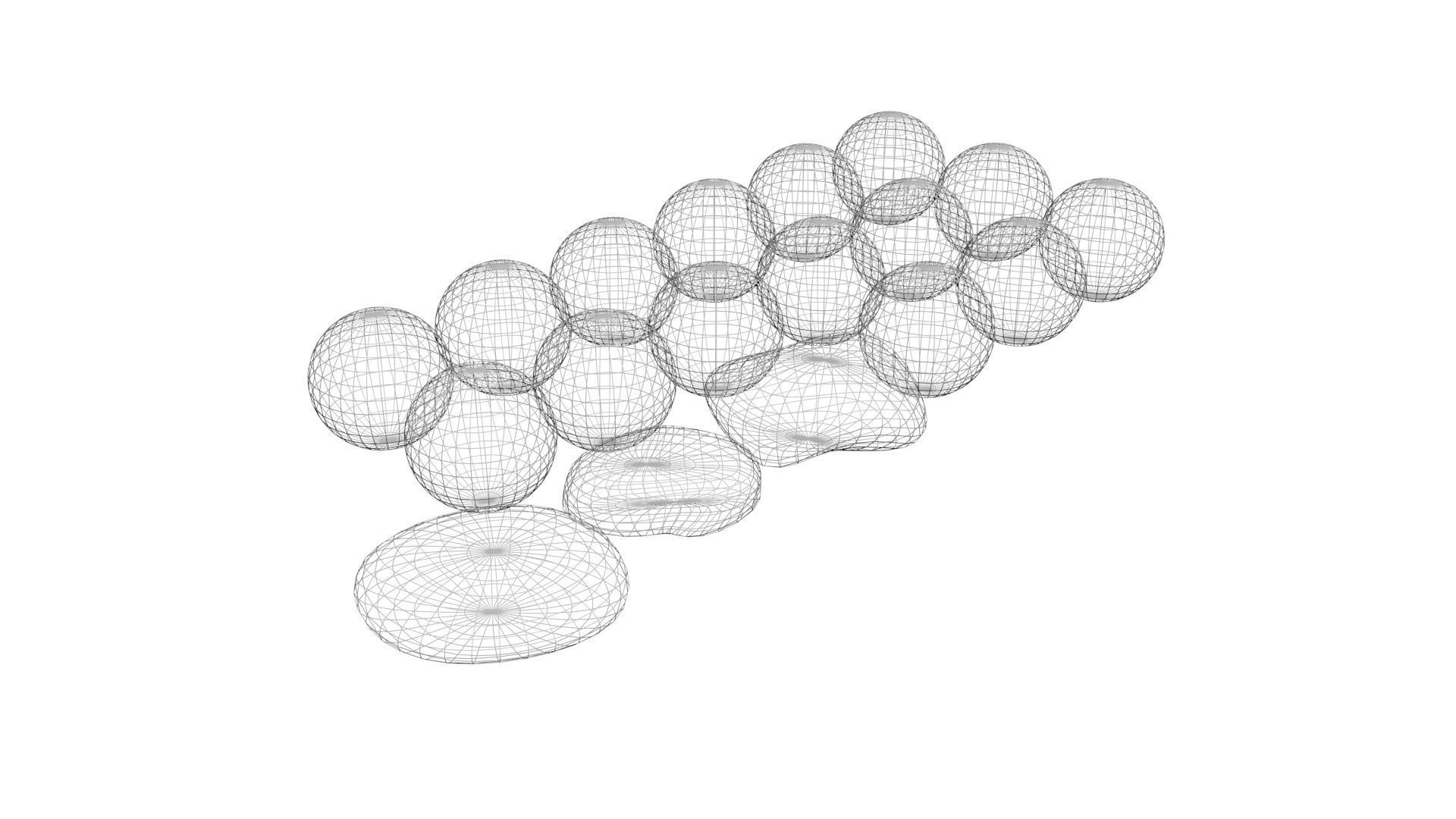 Squish Balls 3D model | CGTrader