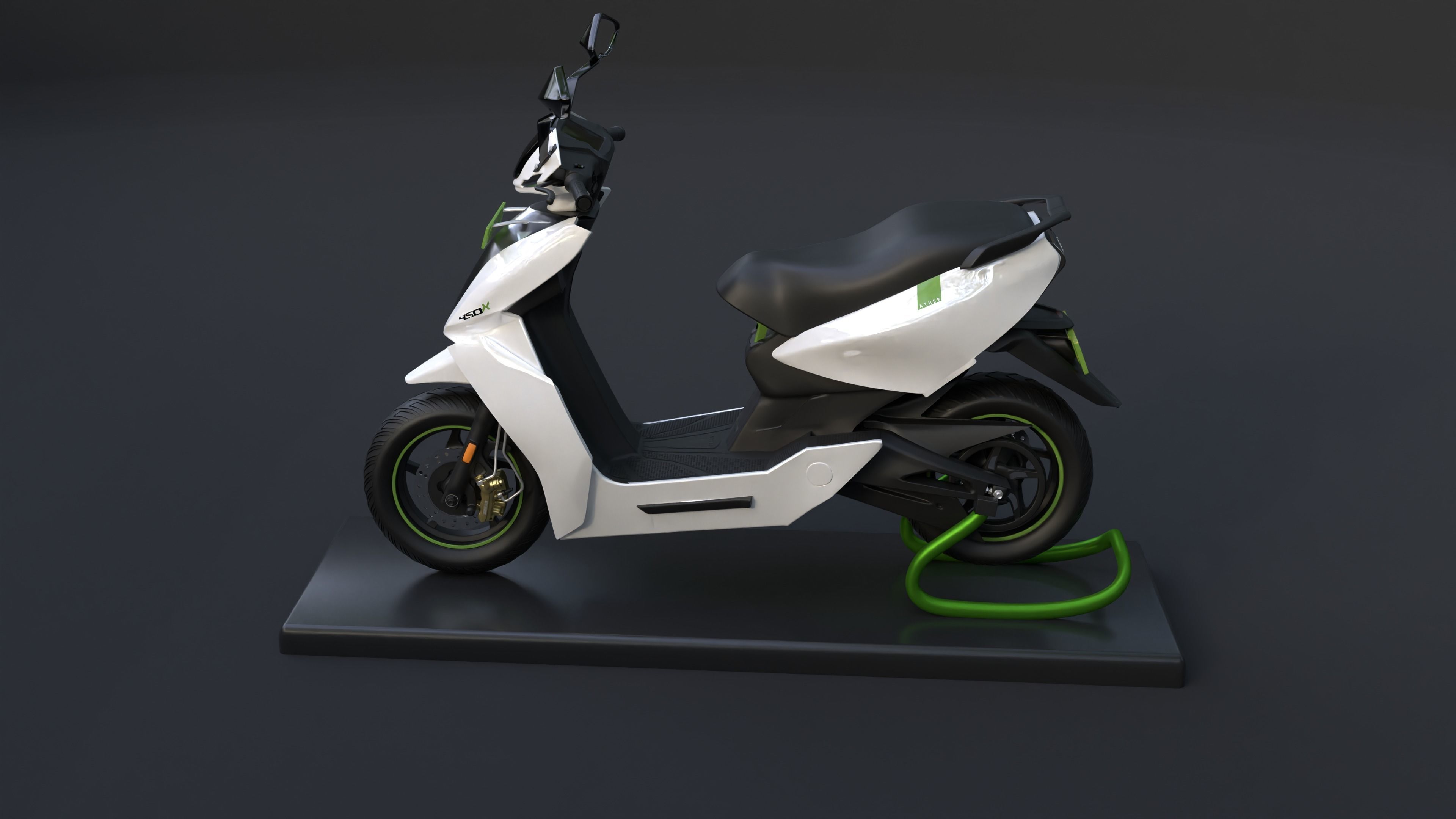 Ather 450x 3d model made in Blender 3d 3D model | CGTrader
