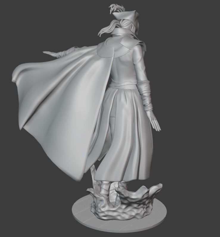 Lady Maria figure Bloodborne 3D model 3D printable | CGTrader