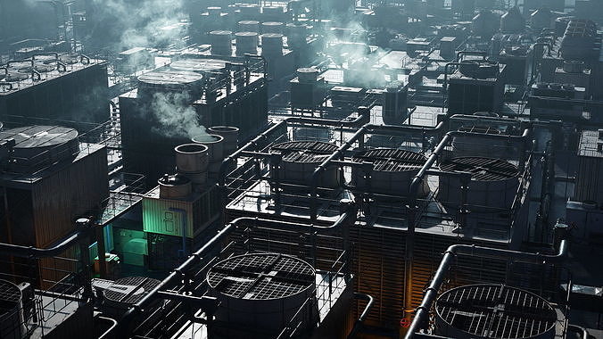 3D model HVAC Systems VR / AR / low-poly | CGTrader