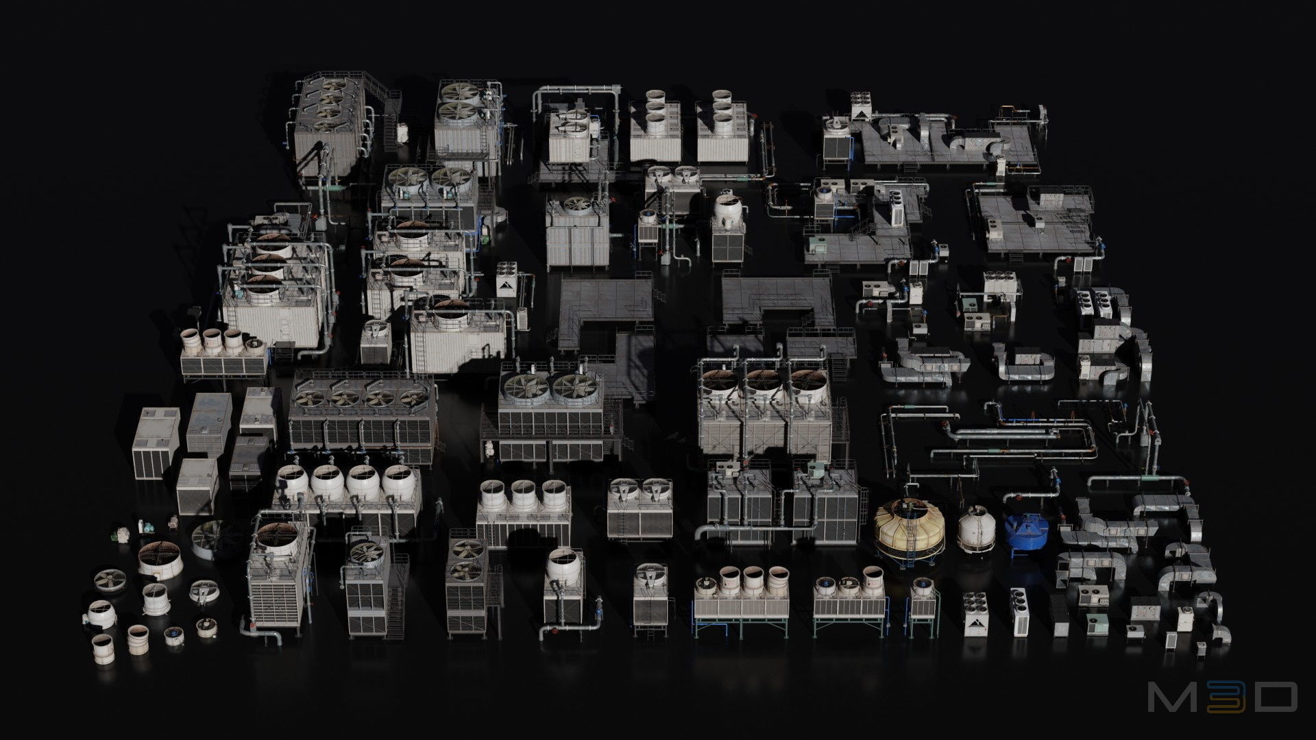3D model HVAC Systems VR / AR / low-poly | CGTrader