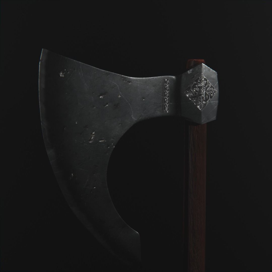 Viking Axe 3D model | CGTrader