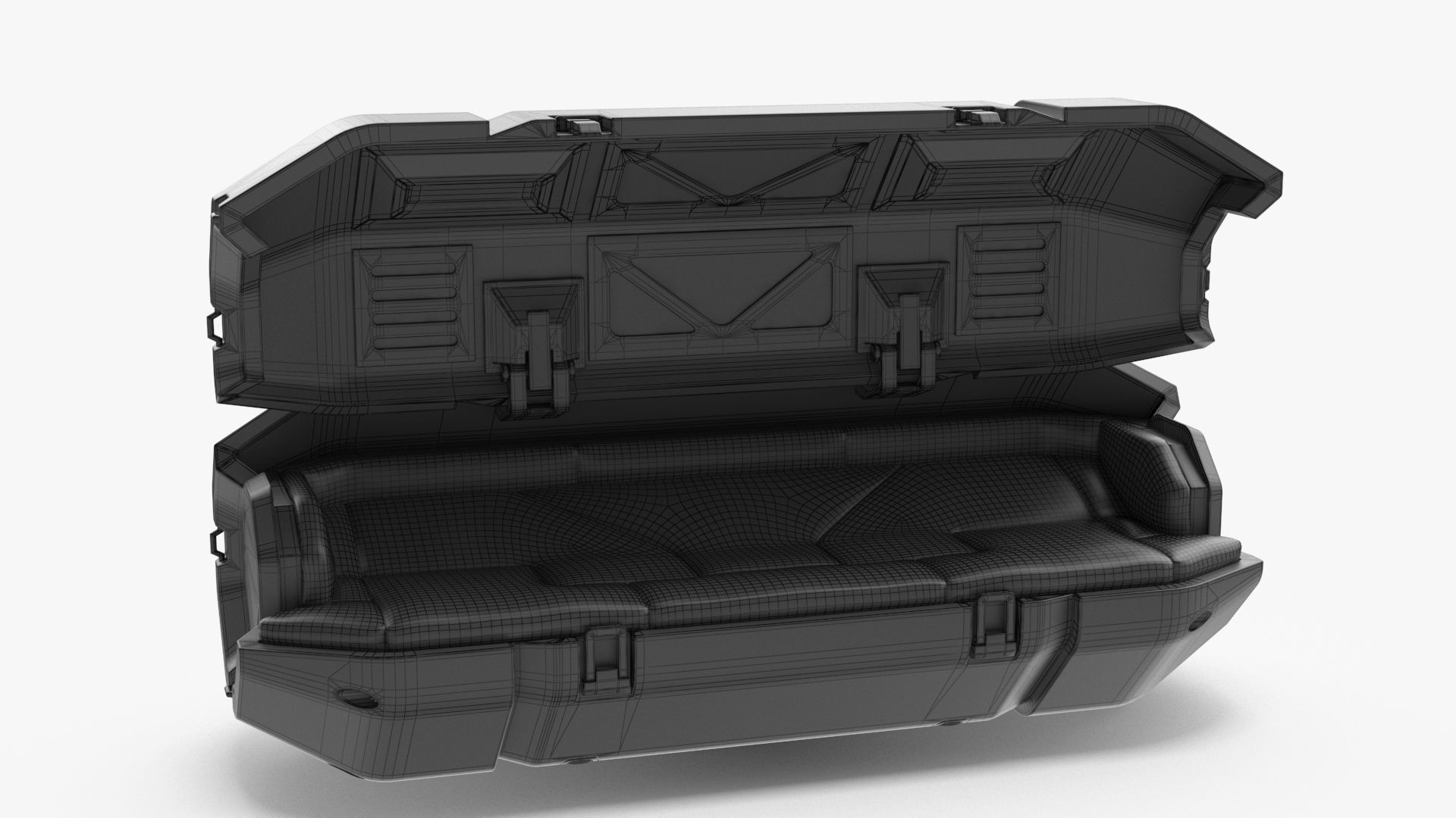 3D model Sci Fi Sleep Capsule VR / AR / low-poly | CGTrader