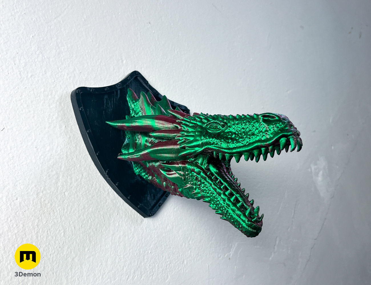 Dragon Head Wall Trophy - Game of Thrones 3D model 3D printable | CGTrader