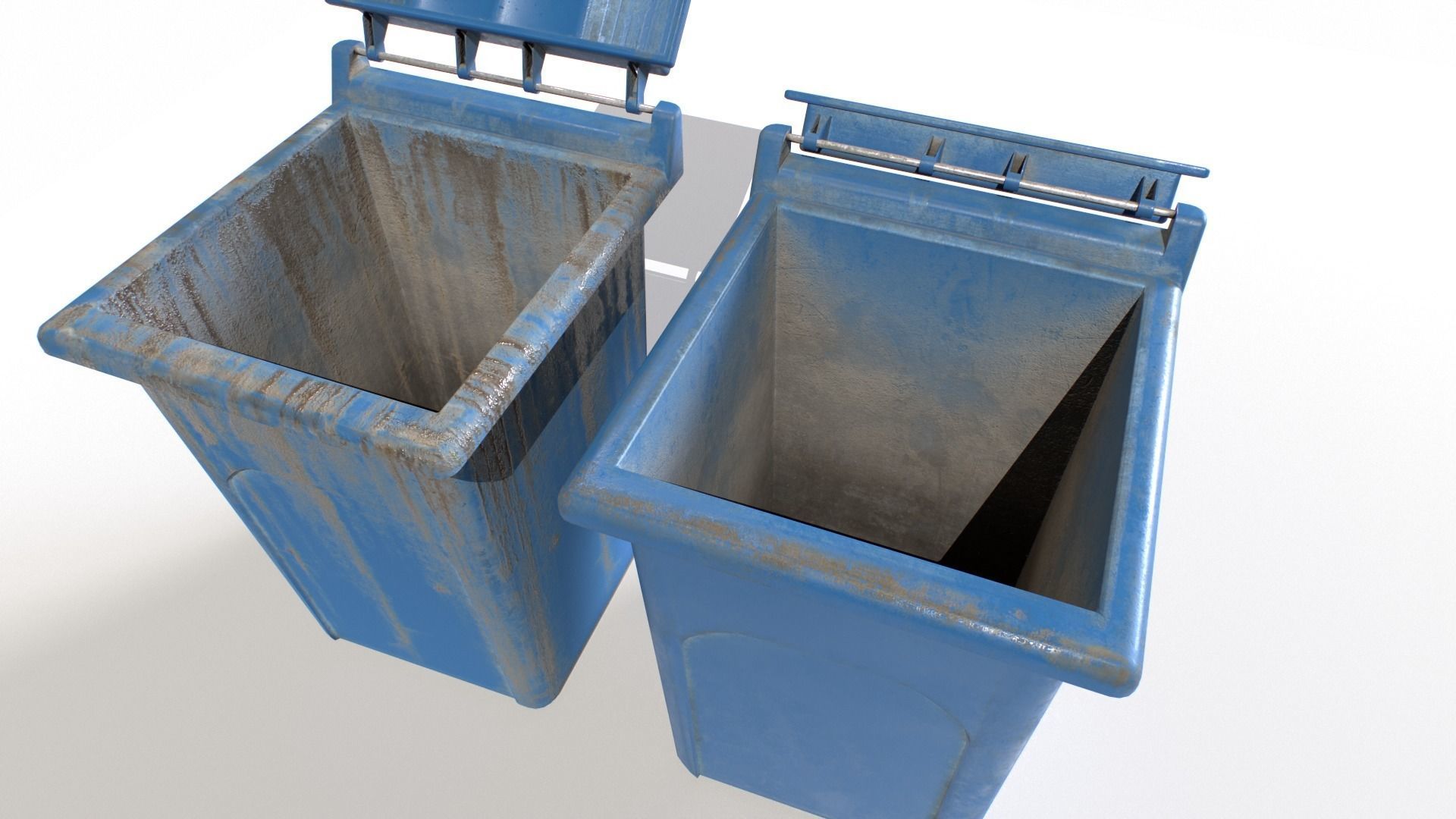 3D model Trash Can 4 VR / AR / low-poly | CGTrader