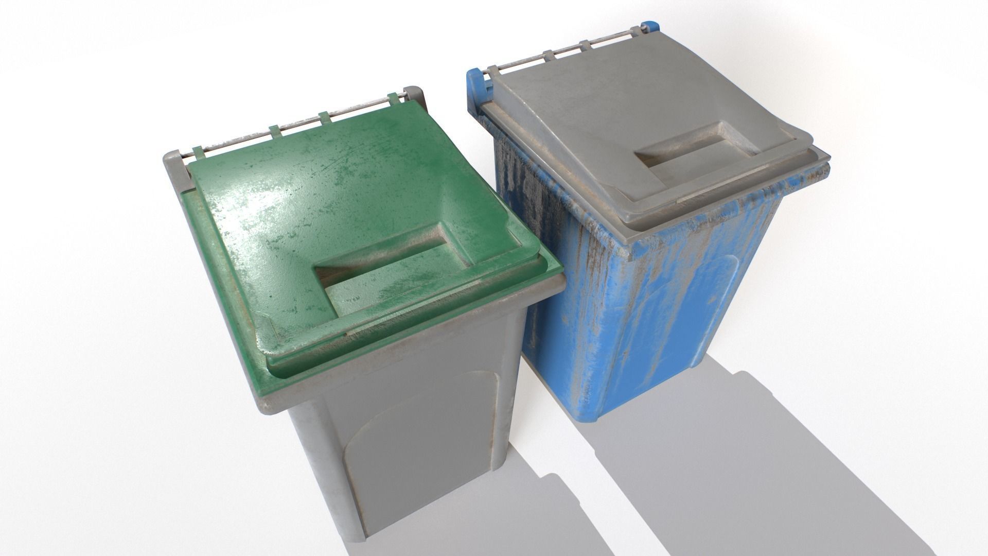 3D model Trash Can 4 VR / AR / low-poly | CGTrader