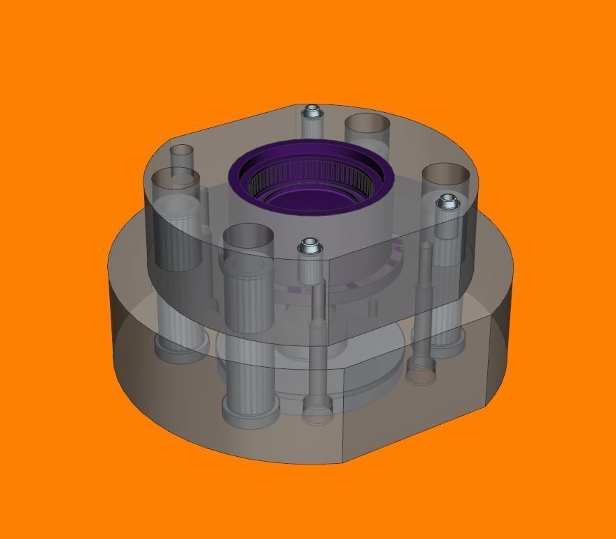 one core test beaker cover mold 3D model | CGTrader