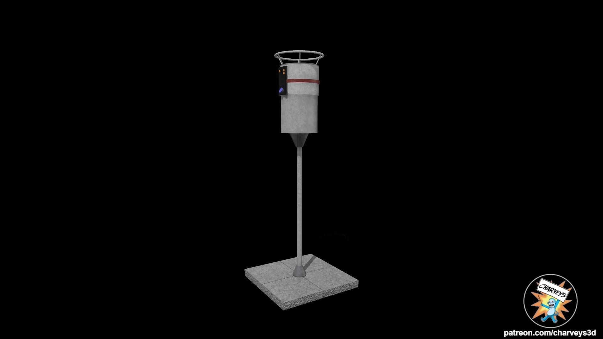 Star Wars Yavin Rebel Sentry Tower for action figures 3D model 3D ...