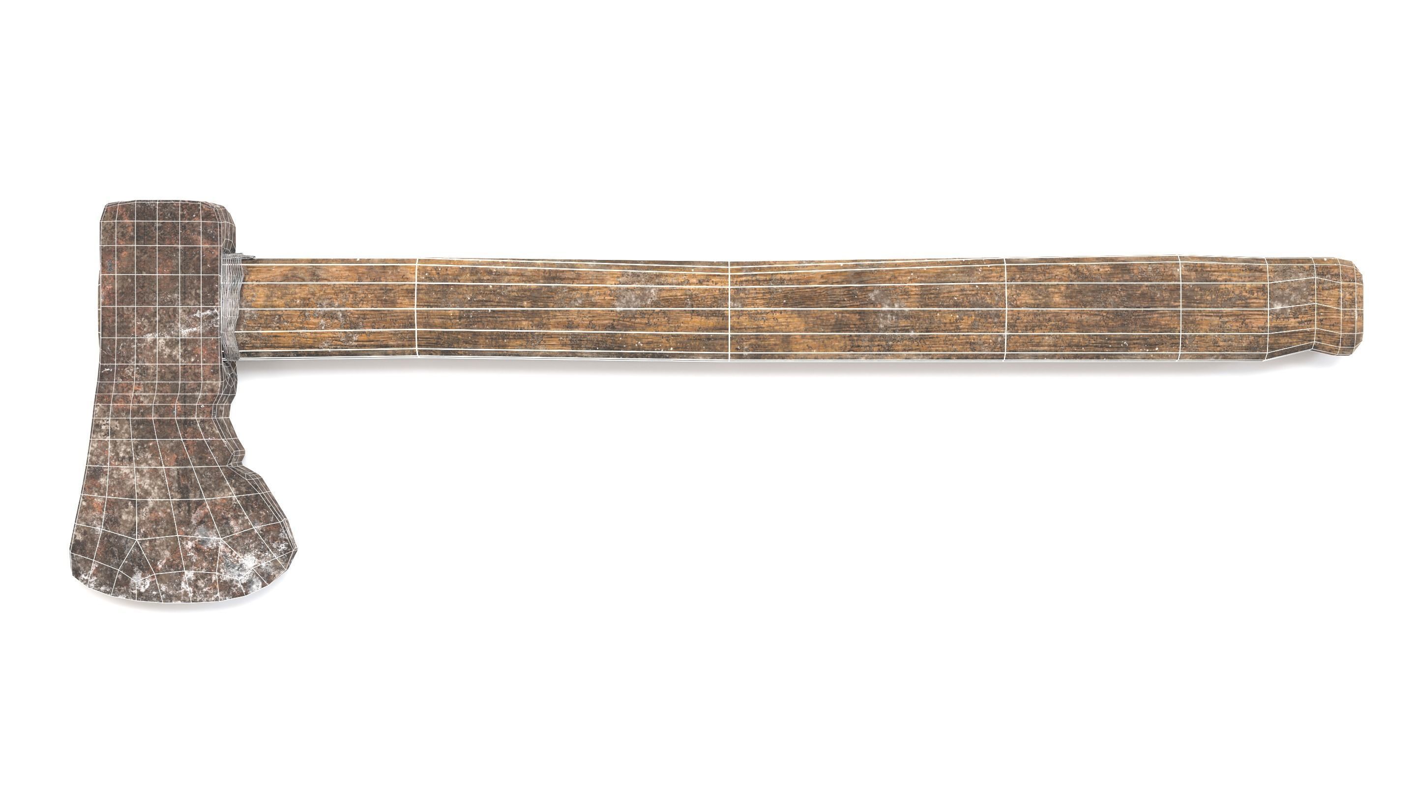 3D model Old ax design VR / AR / low-poly | CGTrader