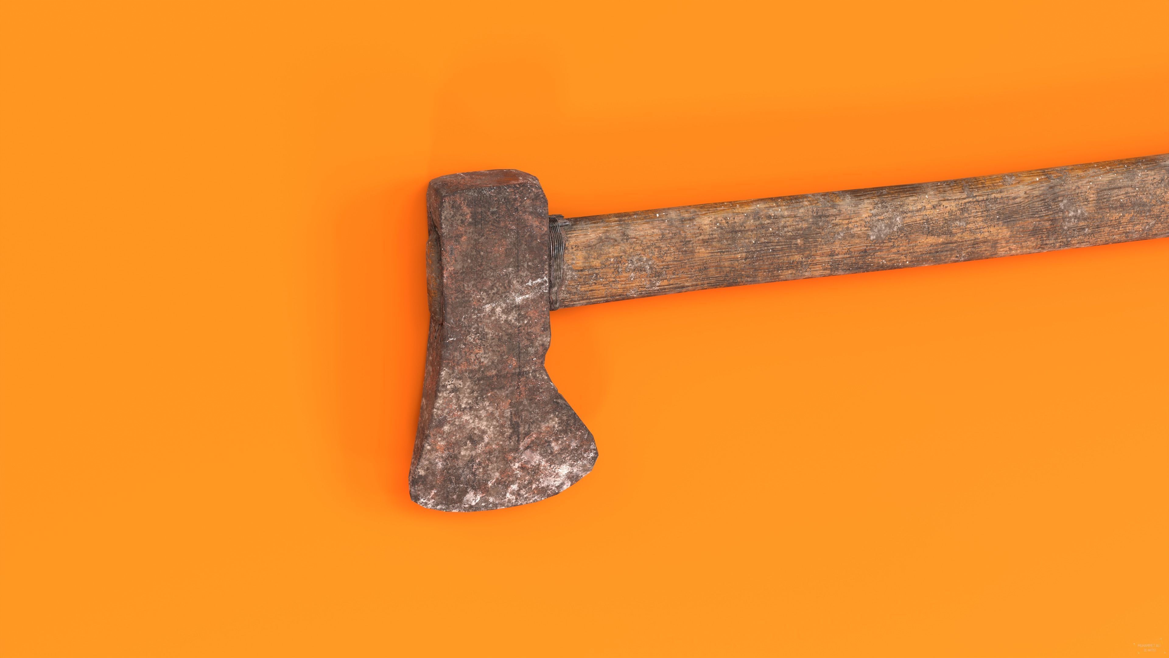 3D model Old ax design VR / AR / low-poly | CGTrader