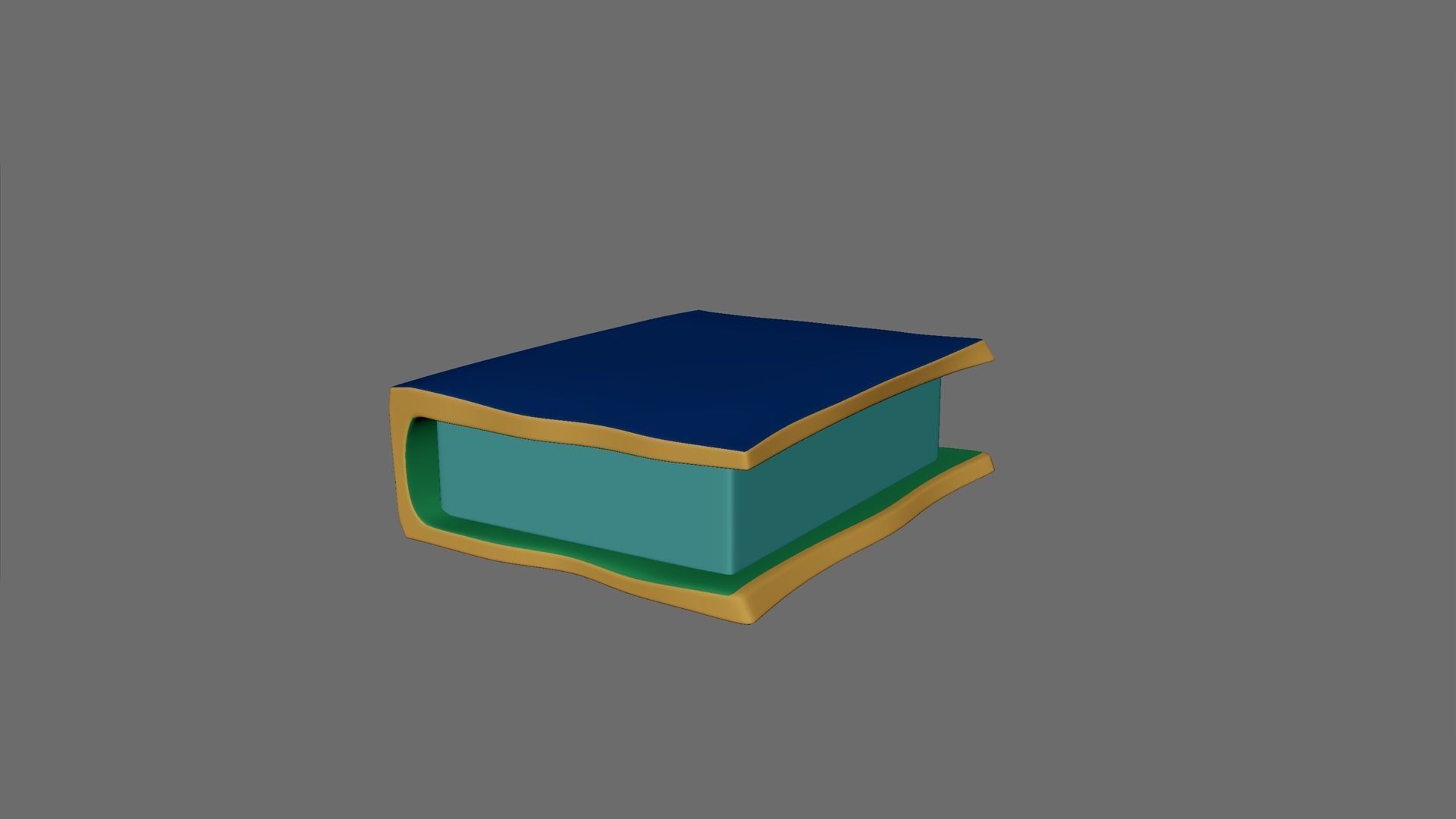 Fully Customizable Rigged Book 3D model rigged | CGTrader