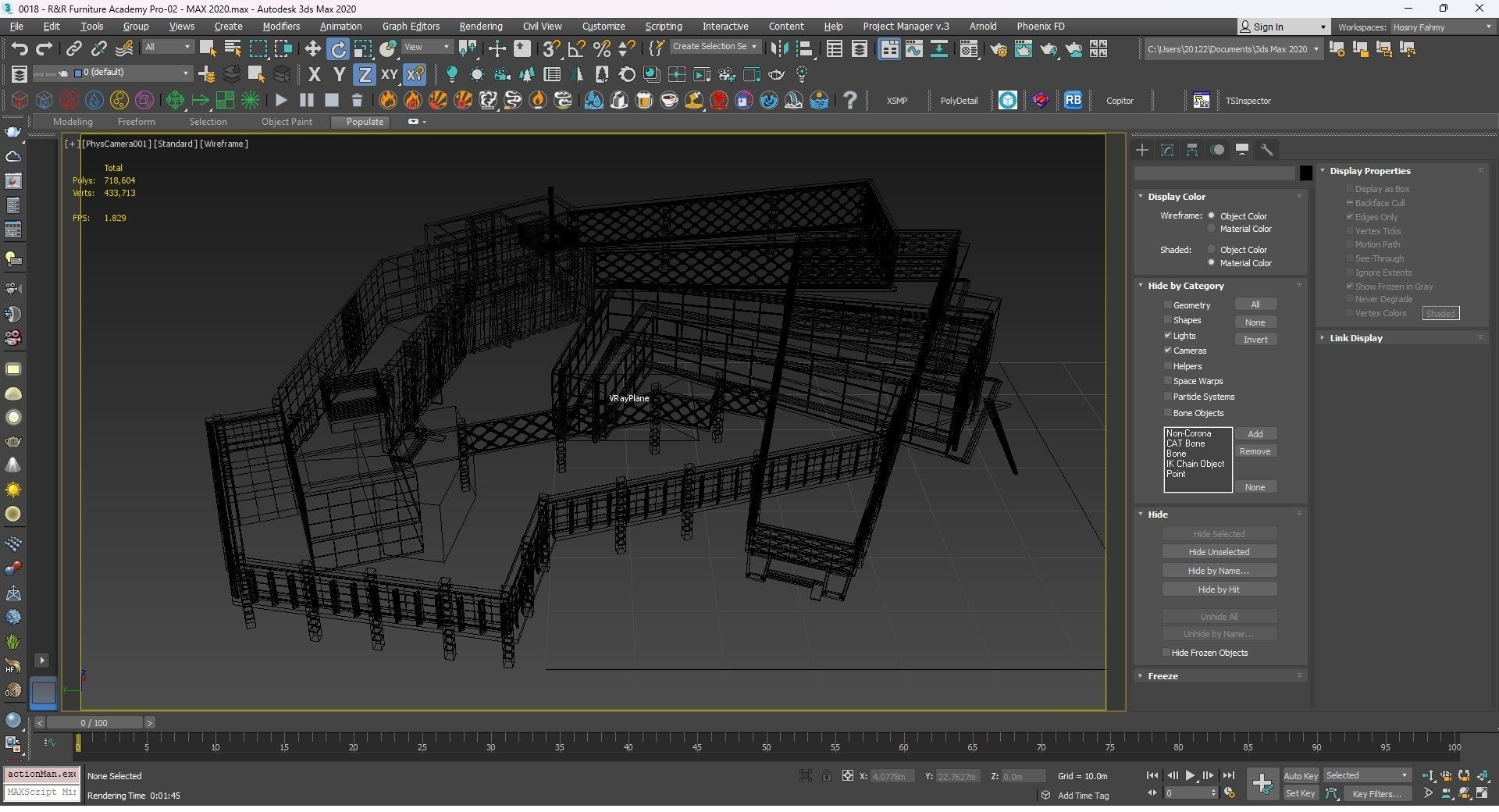 0018 - R-R Furniture Academy Project 02 - 2Ds Plans - 3Ds Files 3D ...