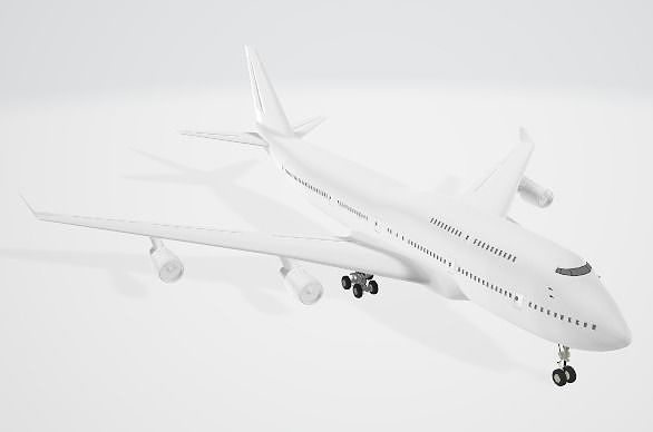 The Boeing 747 free 3D model | CGTrader