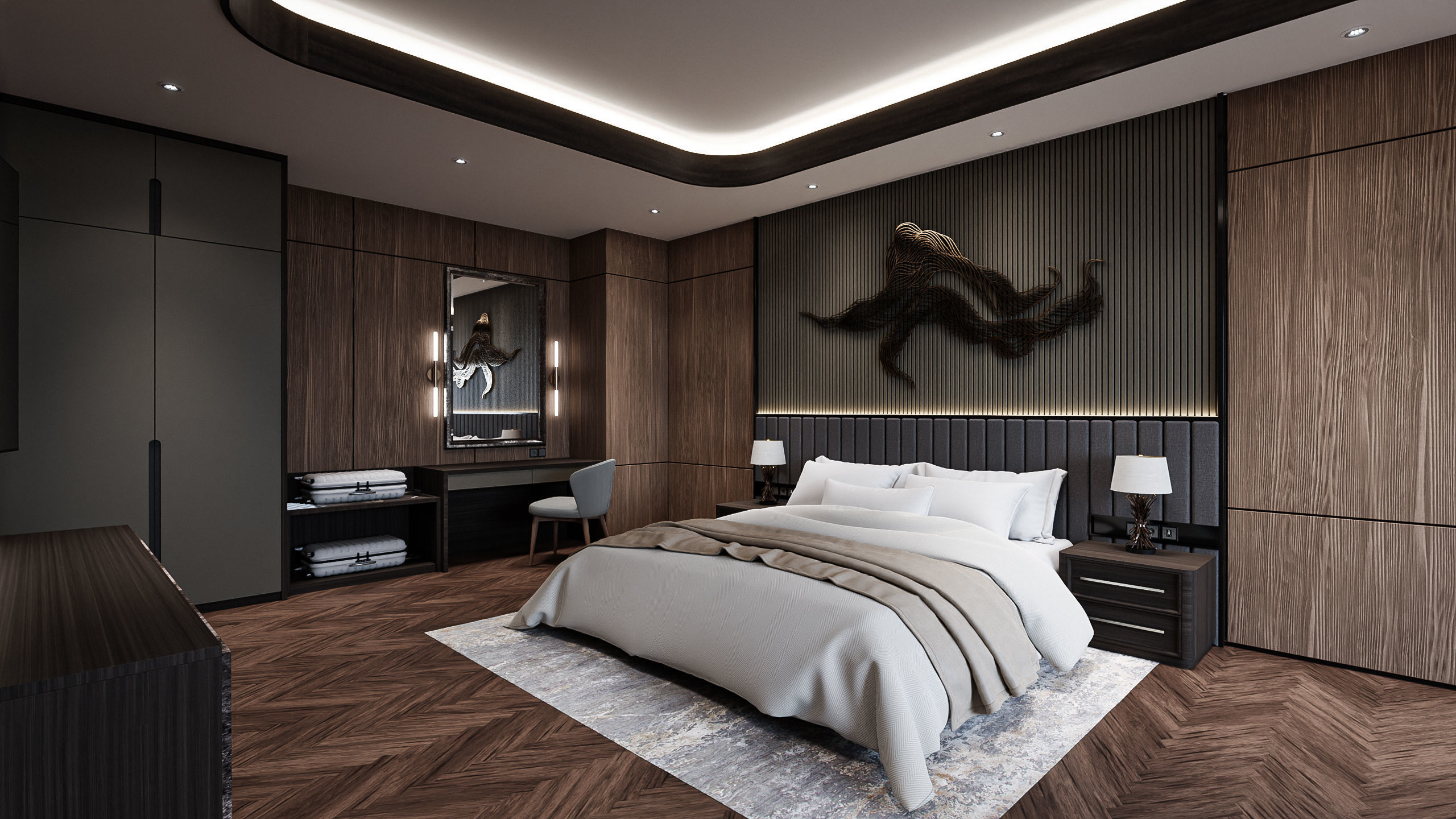 President Suite Hotel Blender - Fbx - Obj 3D model | CGTrader
