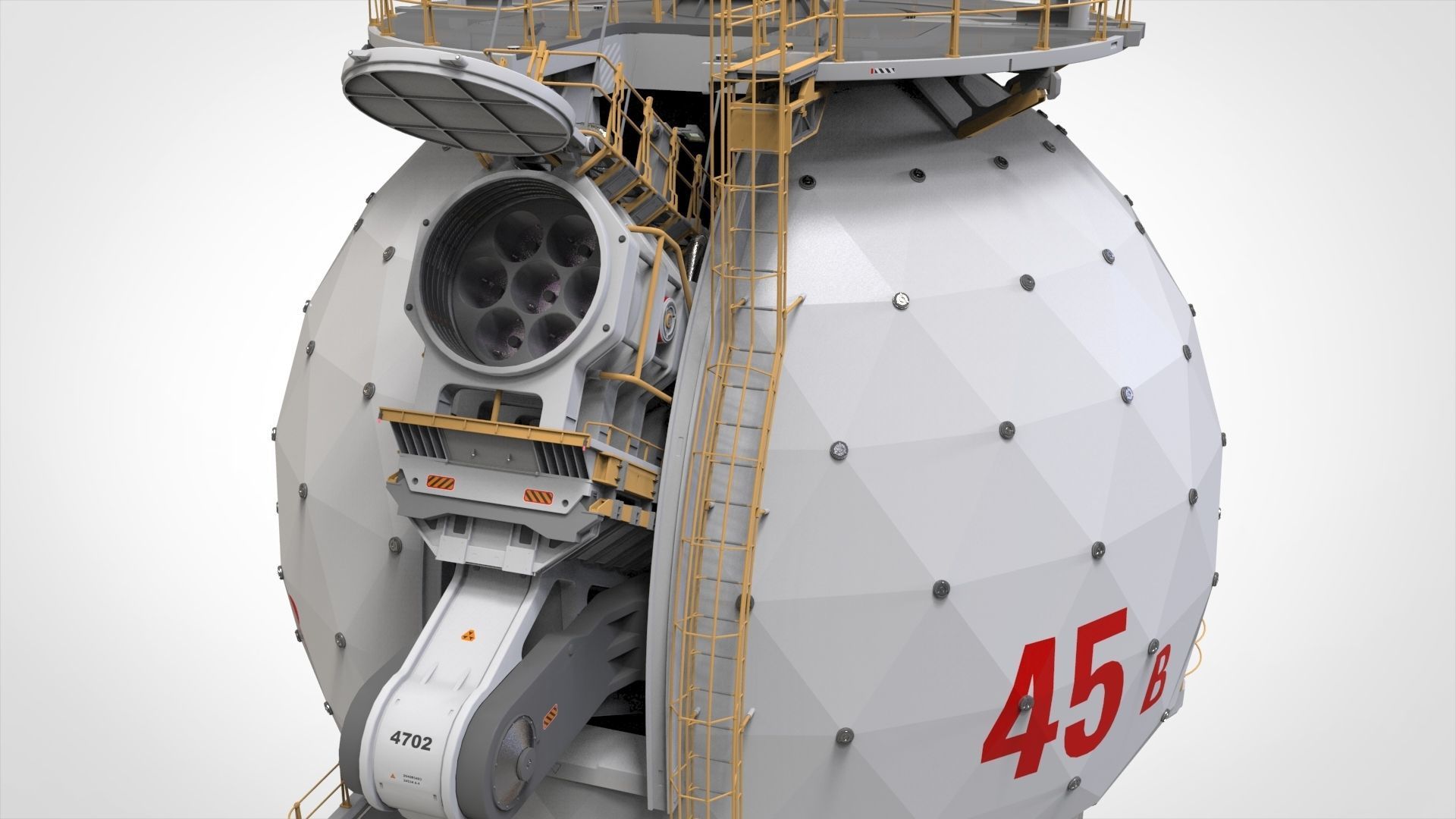 sci fi observation post 3D model | CGTrader