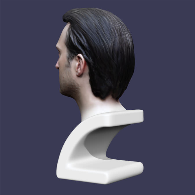 Printable Head Bust free 3D model 3D printable | CGTrader