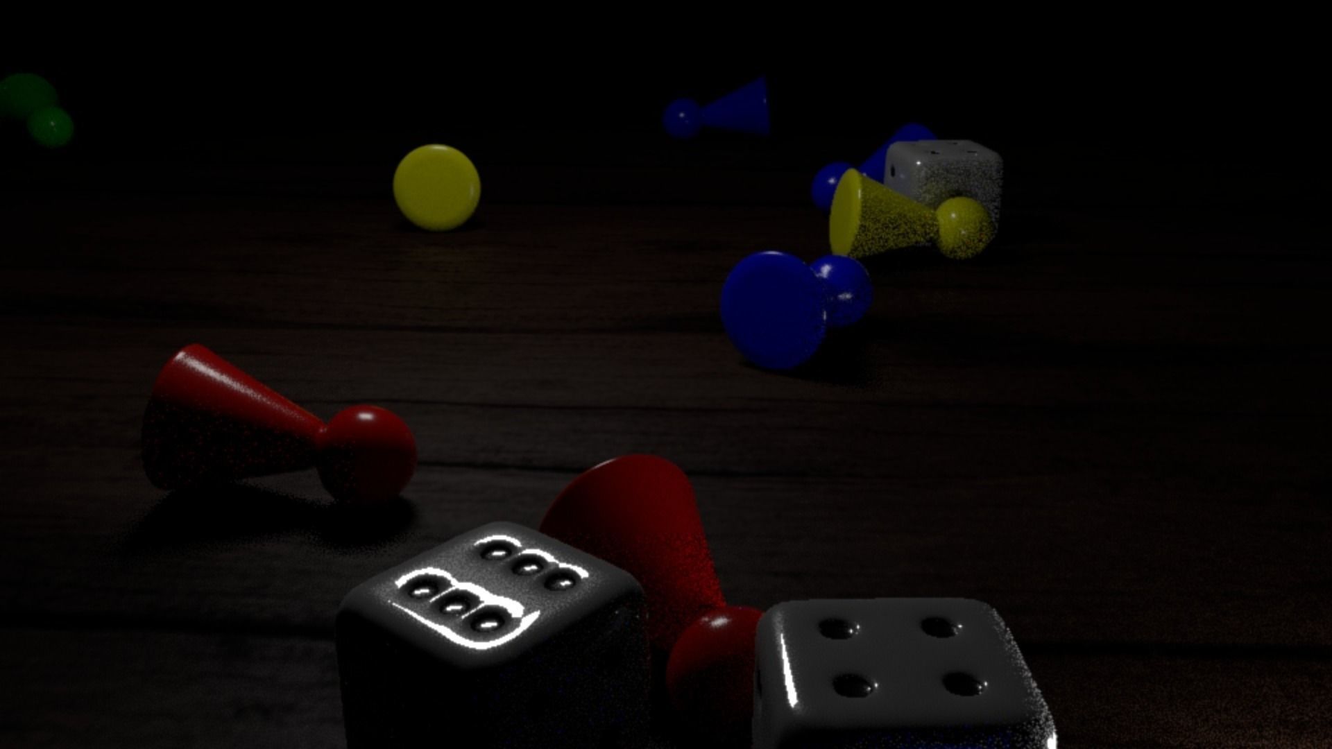 LUDO AND DICE 3D model | CGTrader