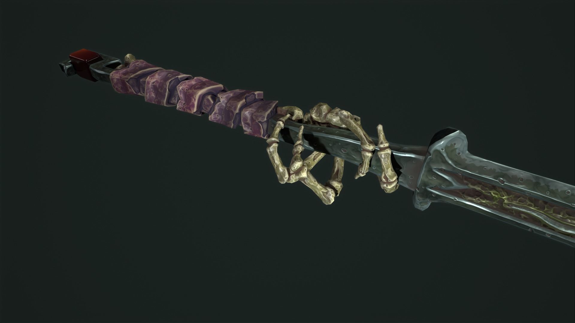 3D model Undead two handed sword VR / AR / low-poly | CGTrader