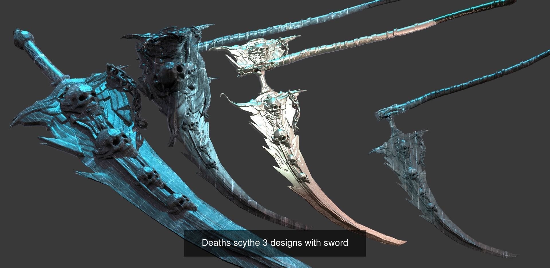 Grim reaper Weapons Collection | CGTrader