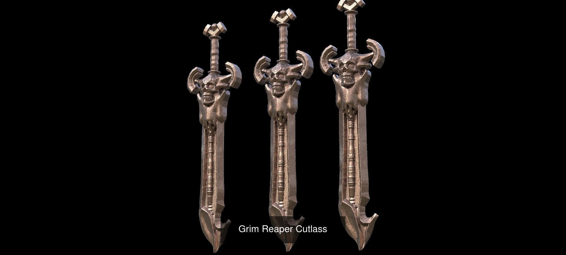Grim reaper Weapons Collection | CGTrader