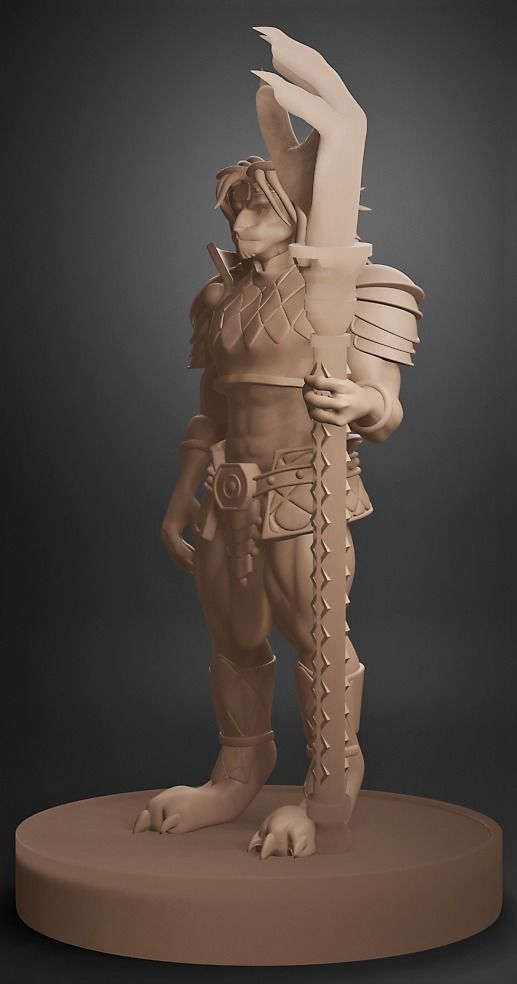 Beast King 3D model 3D printable | CGTrader