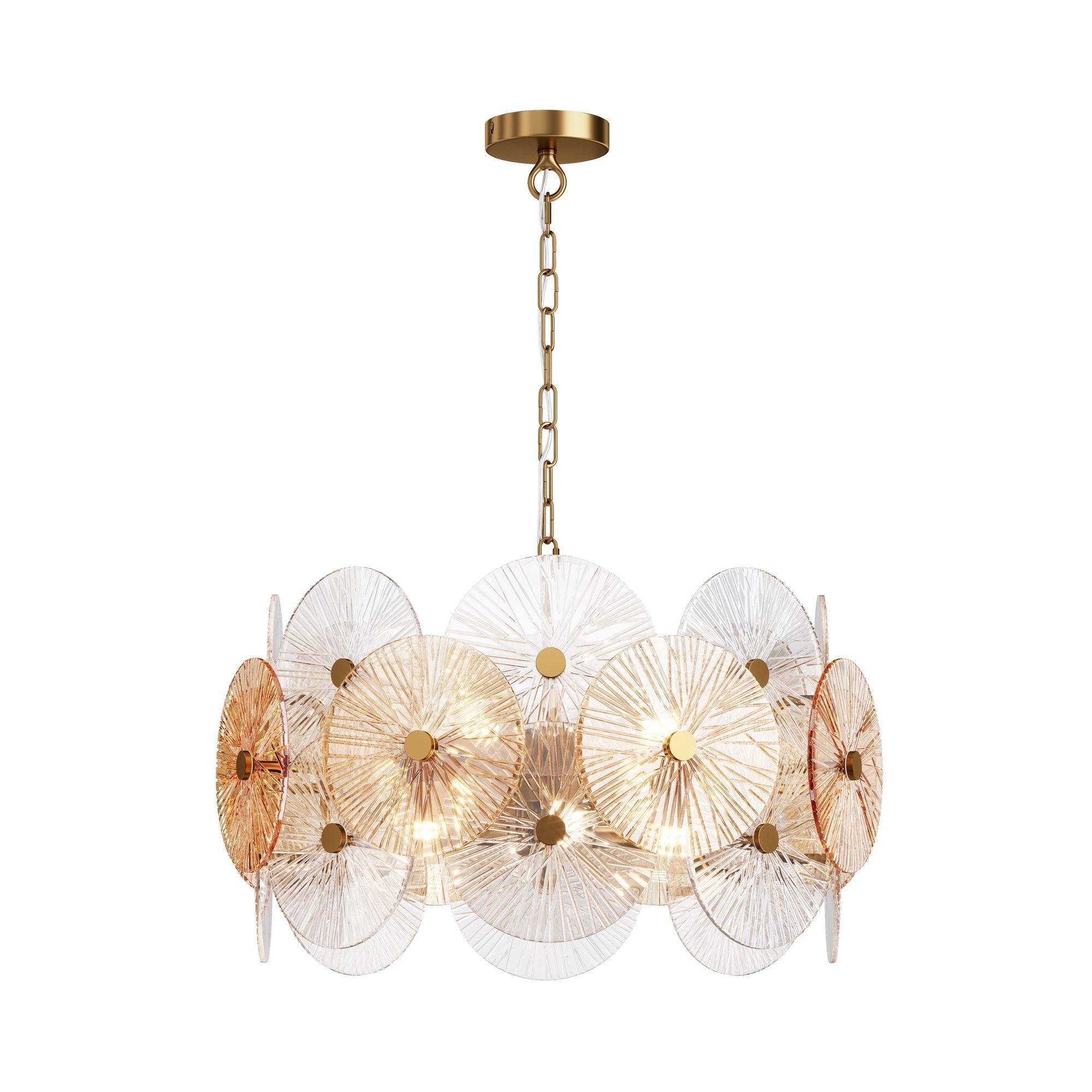 3D model Pendant Lamp Aster MOD007PL-08G VR / AR / low-poly | CGTrader