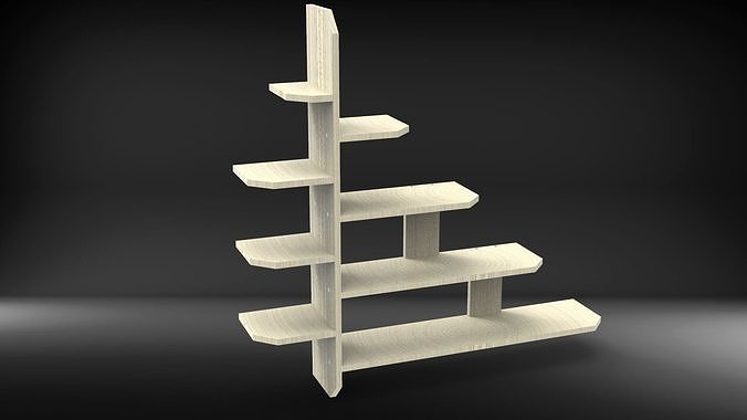 shelf 3D model | CGTrader