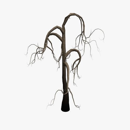 3D model 26 Spooky Trees VR / AR / low-poly | CGTrader
