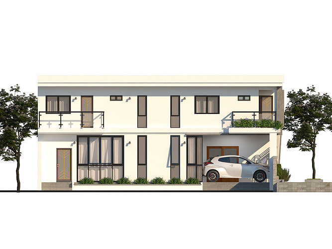 House Model First Floor 3D model | CGTrader