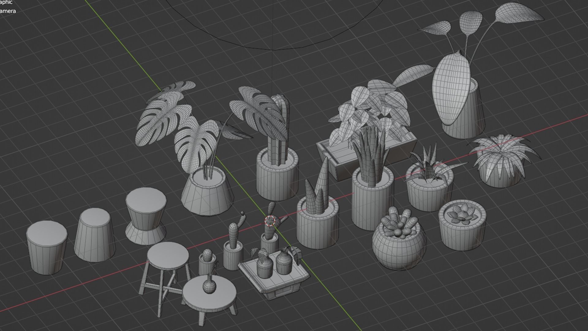 3D model Asset plants VR / AR / low-poly | CGTrader