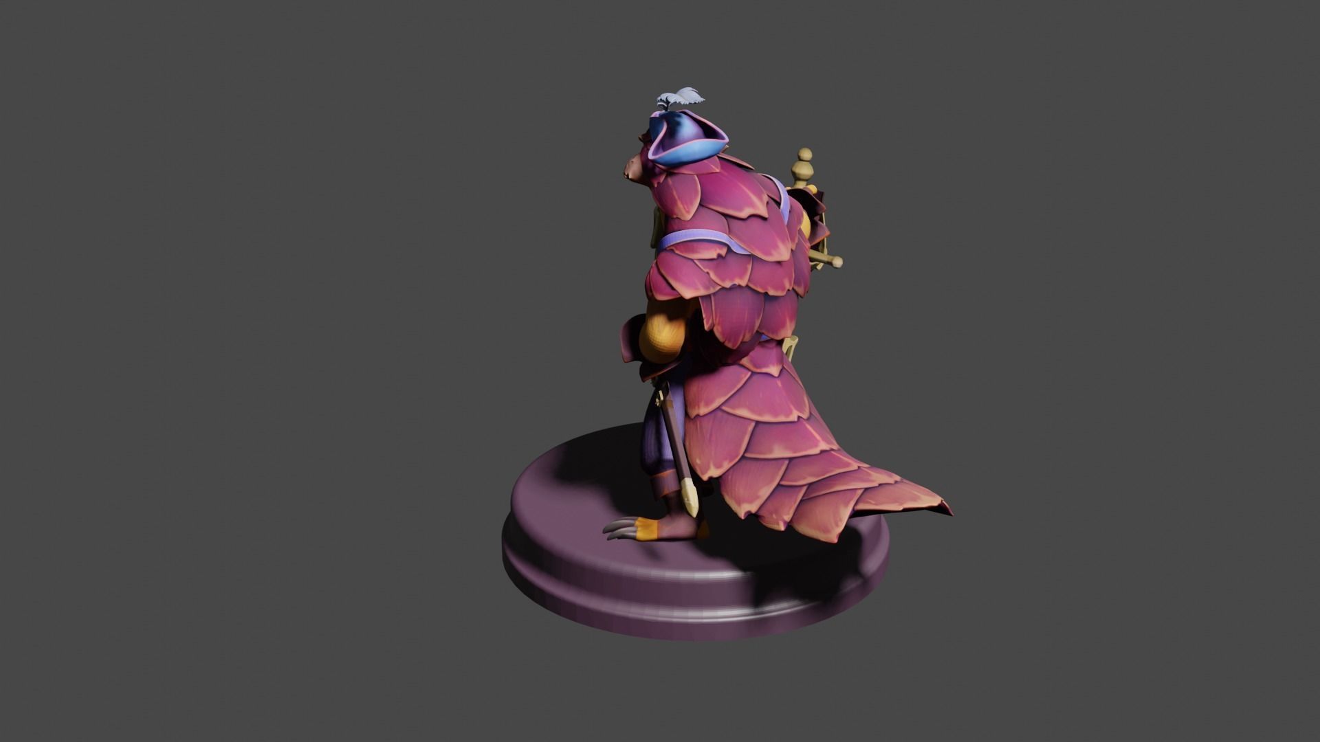 Pangolier Printable from Dota2 3D model 3D printable | CGTrader
