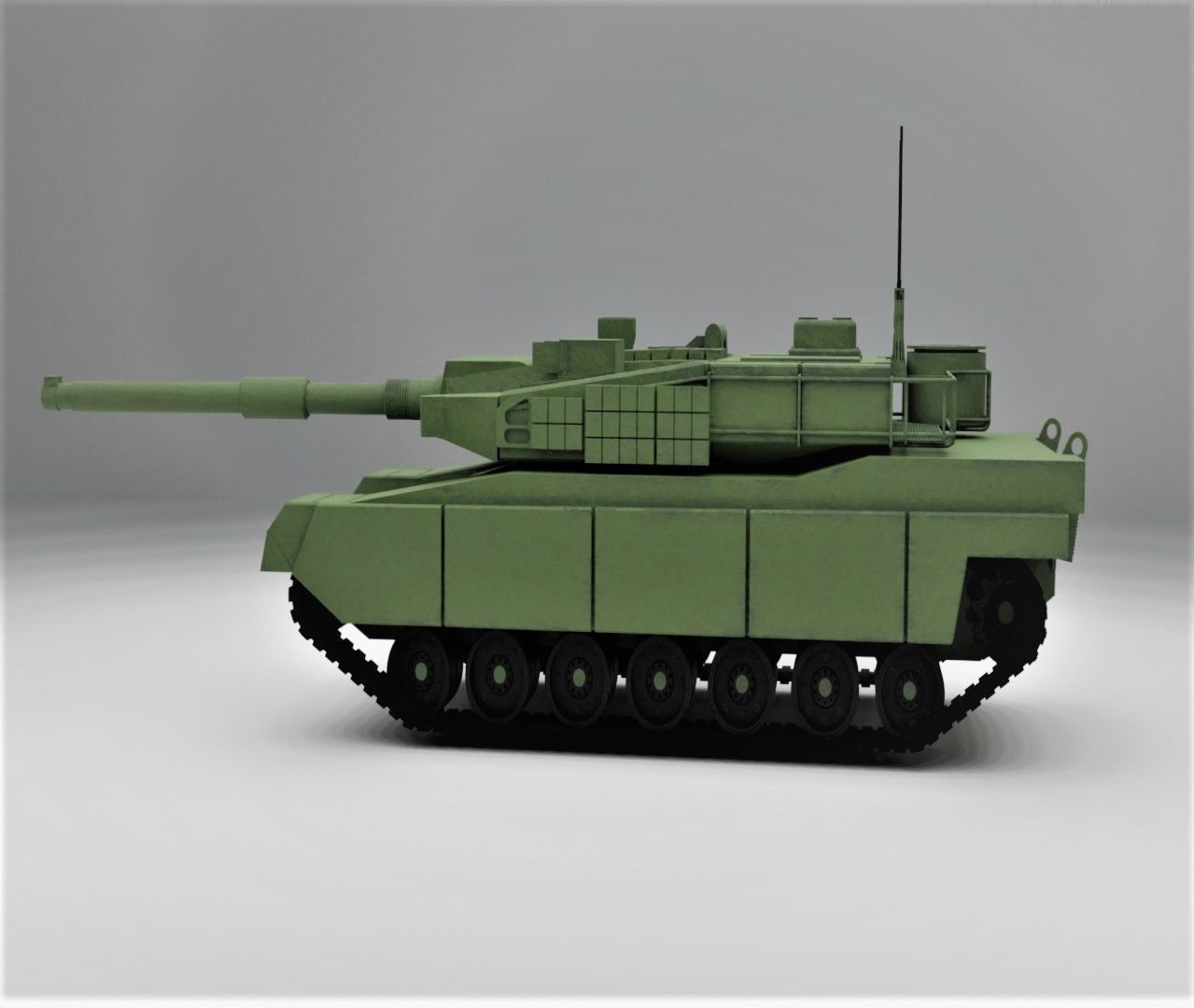 M1 A1 Abrams 3D model | CGTrader