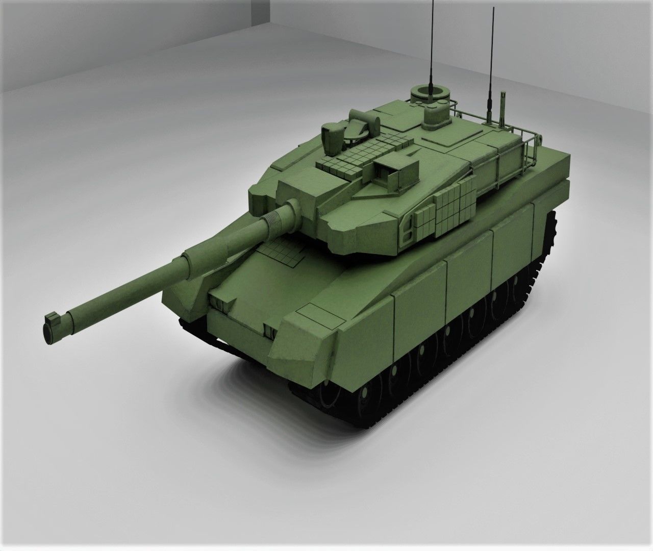 M1 A1 Abrams 3D model | CGTrader