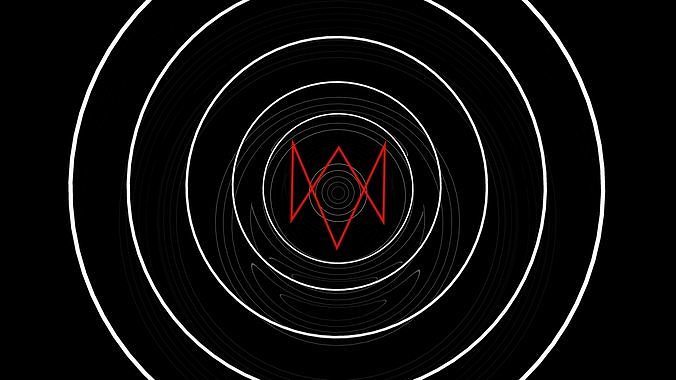 3D model Watch Wogs Wallpaper VR / AR / low-poly | CGTrader