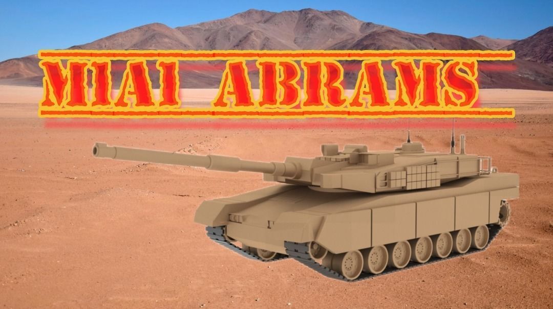 M1A1 Abrams 3D model | CGTrader