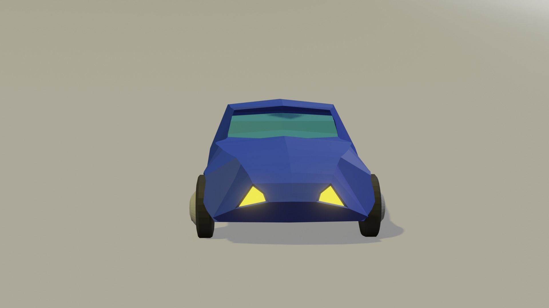 3D model low poly car in polygons VR / AR / low-poly | CGTrader