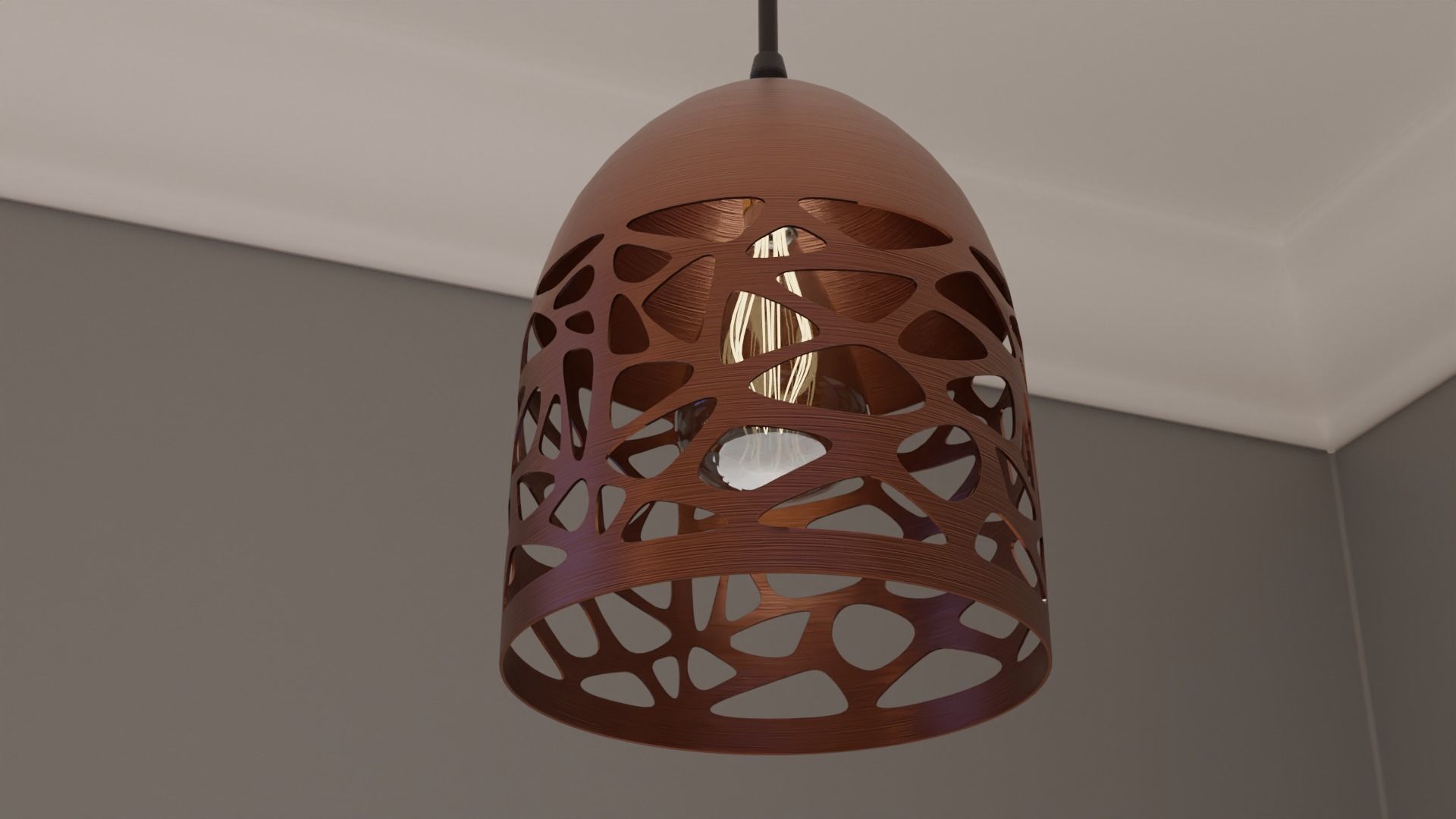 Pendant Ceiling Light P942 3D model | CGTrader