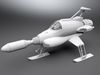 SHADO Interceptor scale model 3D model 3D printable | CGTrader