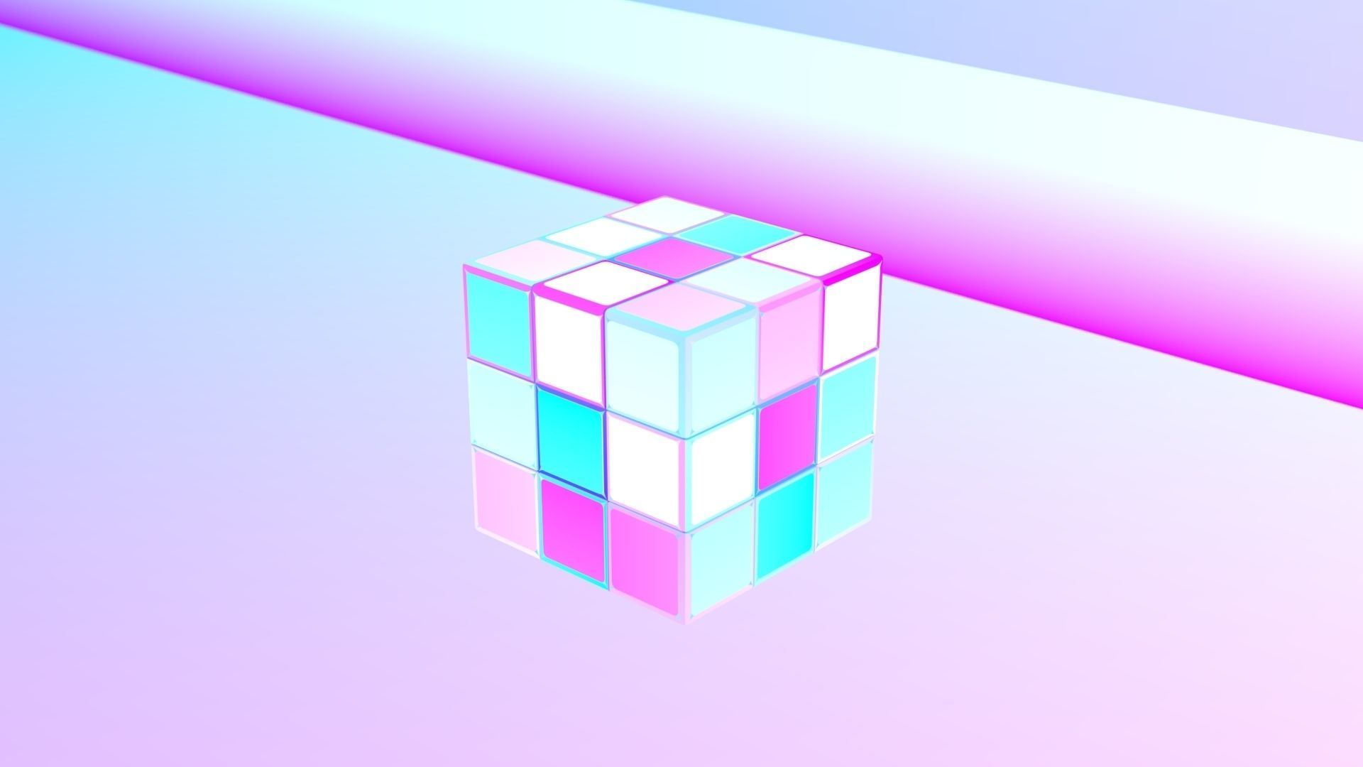 Rubiks Cube - Free 3d model free VR / AR / low-poly 3D model rigged ...