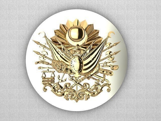 OSMANLI ARMASI 3D model 3D printable | CGTrader