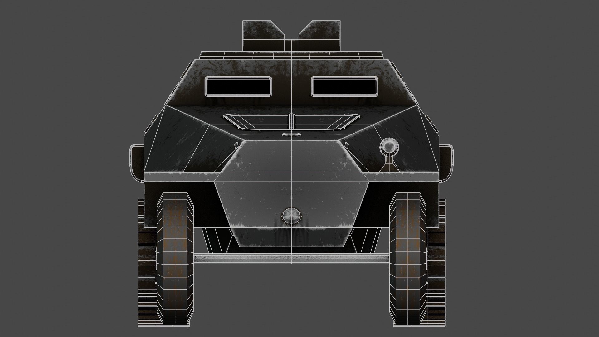 3D model German WW2 Half-Track Military Vehicle - SD KFZ 251 VR / AR ...