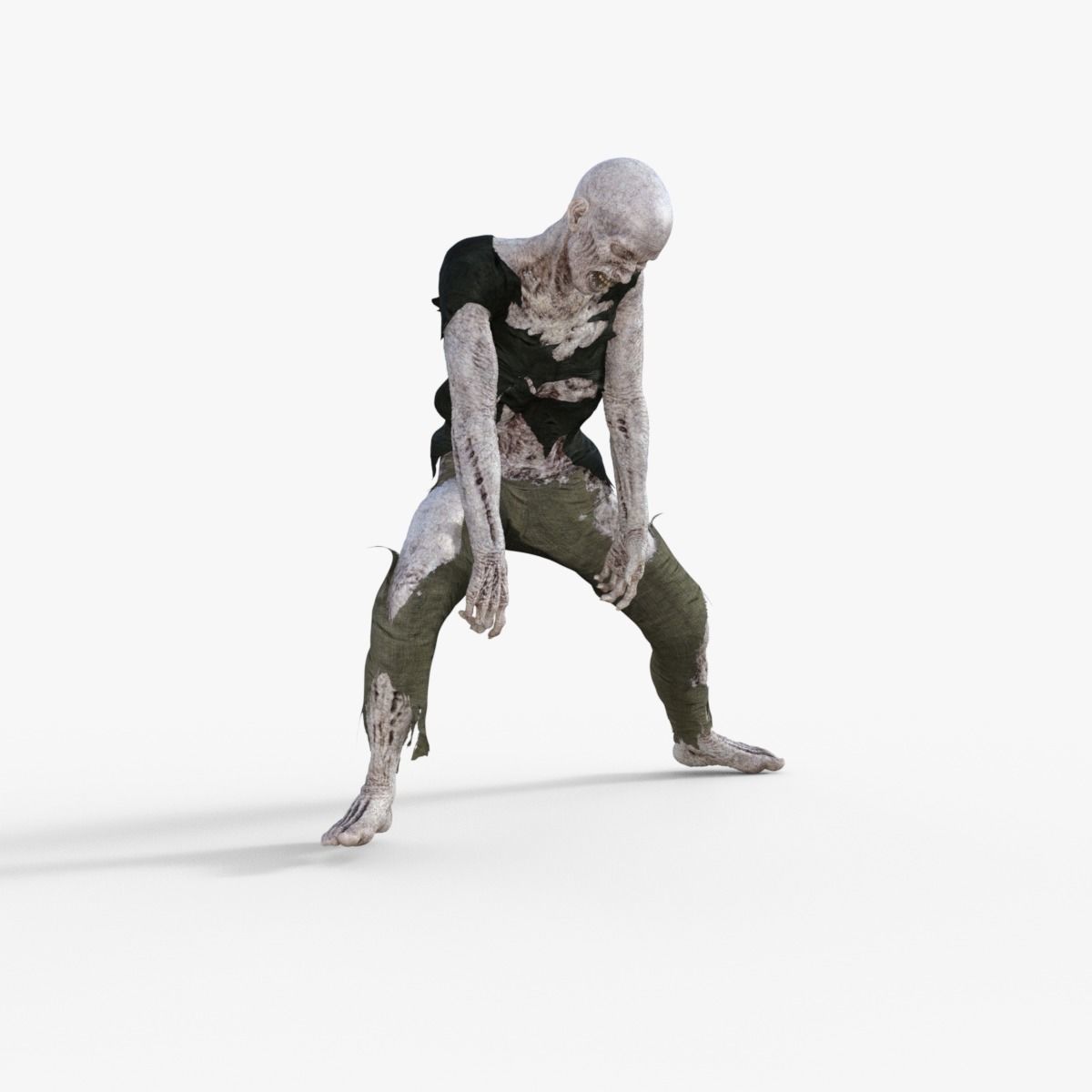 3D model Zombie Rigged VR / AR / low-poly | CGTrader