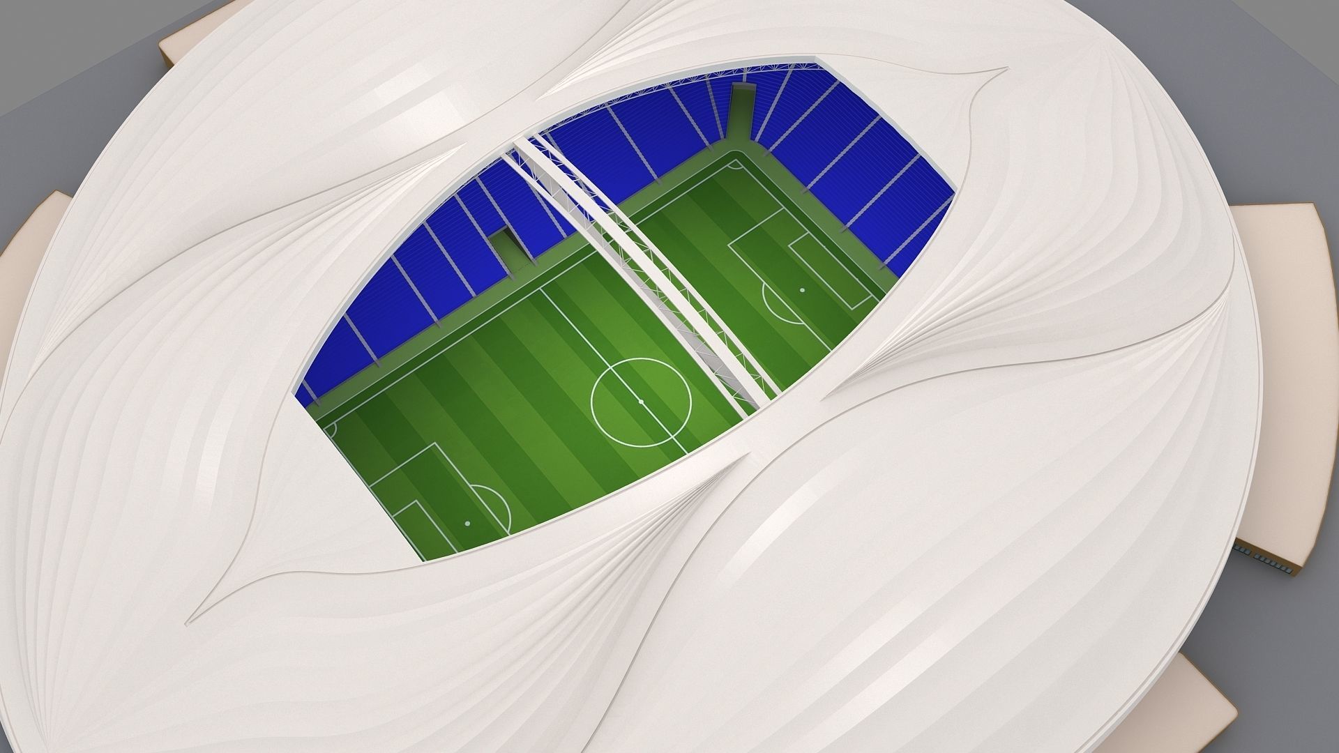 Al Janoub Stadium- Fifa World Cup 2022 Qatar 3D model 3D model | CGTrader