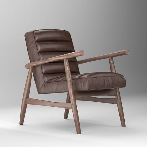 Leather Chair 3D model | CGTrader