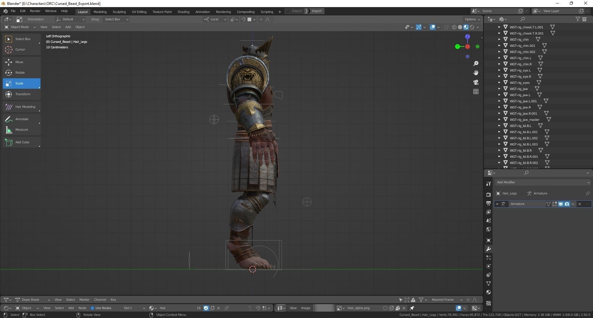 3D model Cursed Beast VR / AR / low-poly | CGTrader
